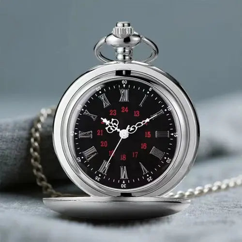 Excalibur Sterling Pocket Watch - Eques Timepieces, LLC